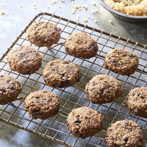 Quinoa Chocolate Chip Cookies - The Blender Girl