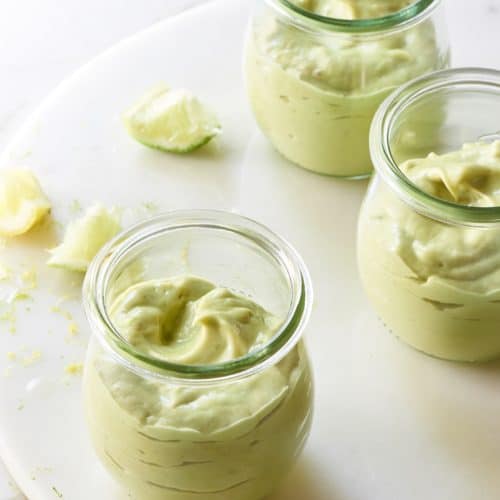 "Key Lime" Pudding - The Blender Girl