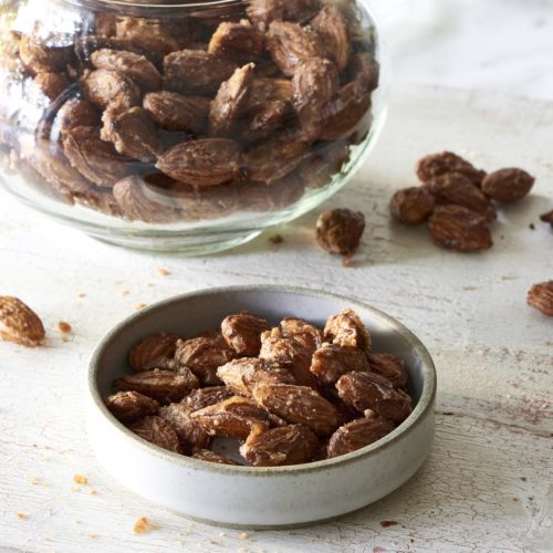 Maple Cinnamon Dehydrated Almonds - The Blender Girl