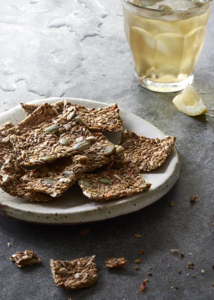 Mexican Raw Dehydrated Crackers - The Blender Girl