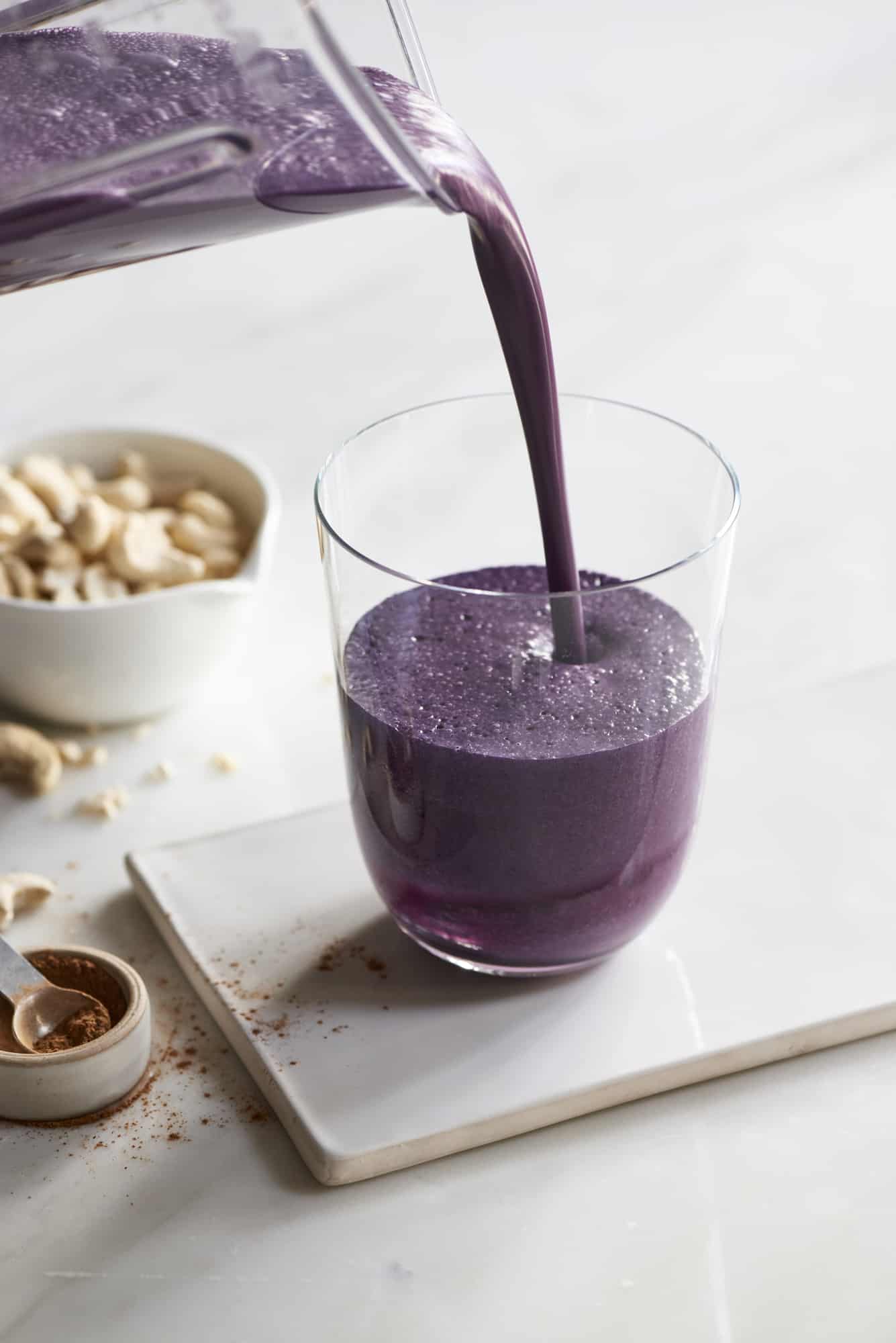 Blueberry Pie Smoothie - The Blender Girl