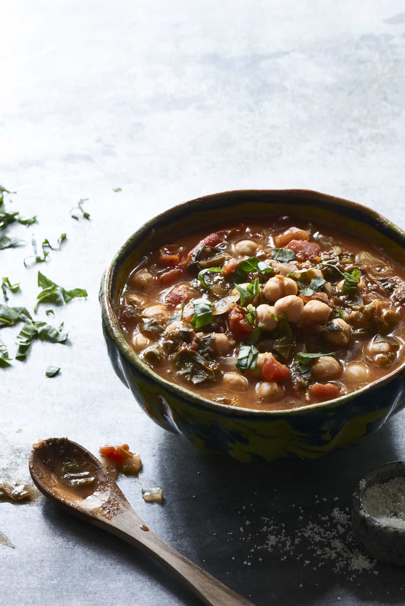 Swiss Chard Chickpea Soup {Vegan + Gluten-Free} - The Blender Girl