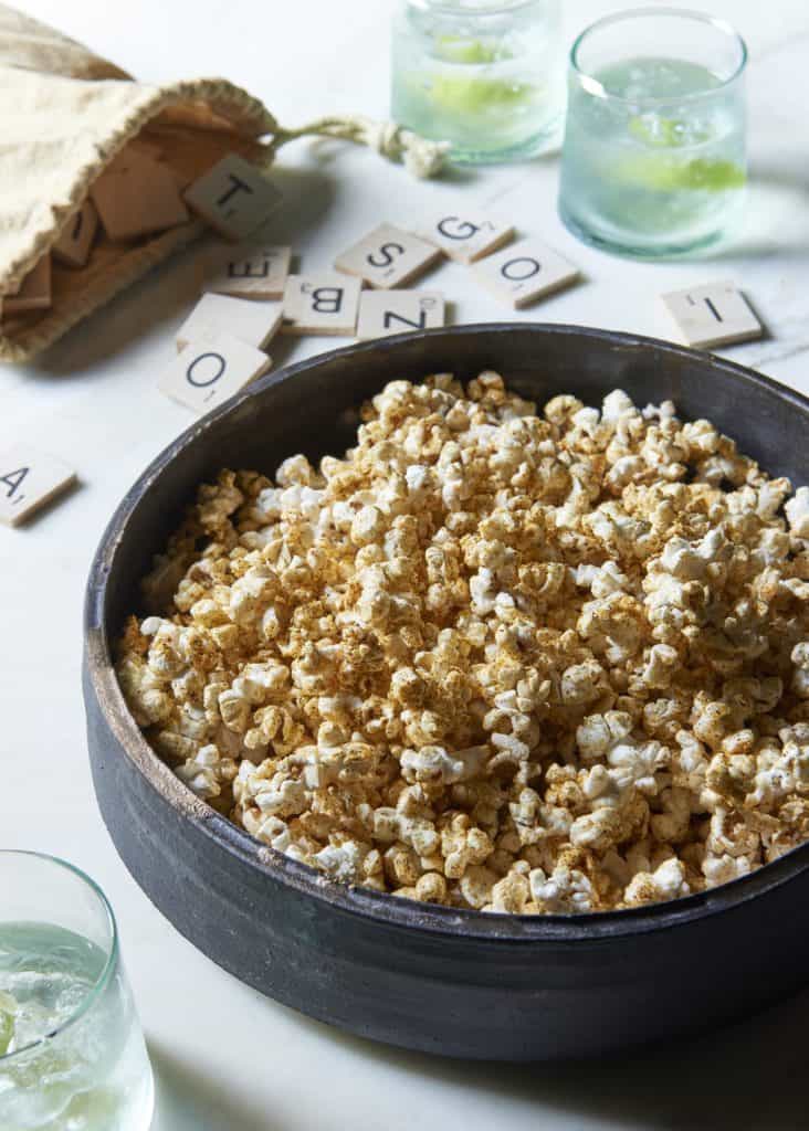 Vegan Popcorn with Nacho Cheese Flavor - The Blender Girl