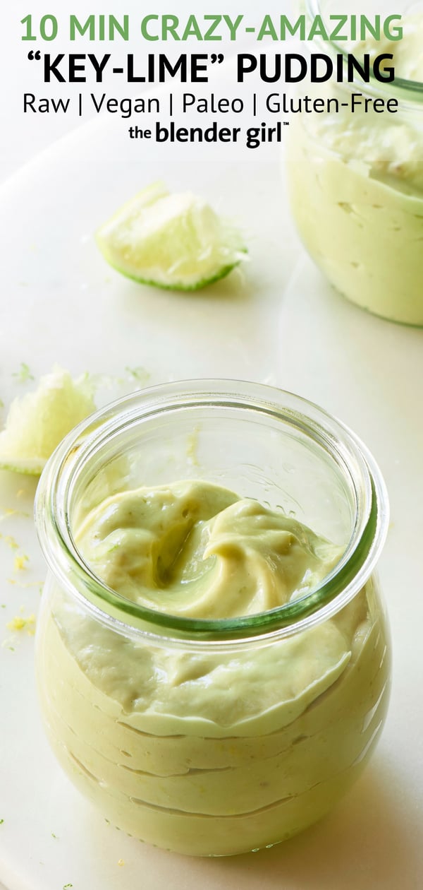 "Key Lime" Pudding - The Blender Girl