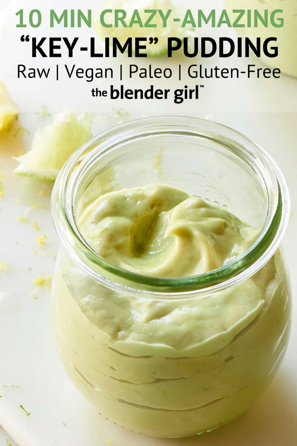"Key Lime" Pudding - The Blender Girl