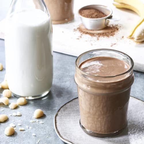 Macadamia Milk Chocolate Smoothie - The Blender Girl