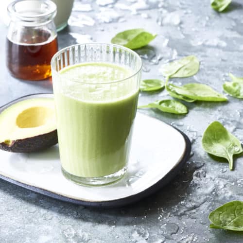 Creamy Avocado Banana Smoothie - The Blender Girl