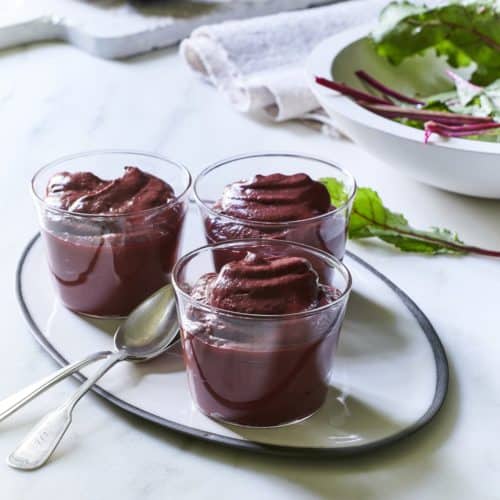 Red Velvet Pudding {Vegan + Gluten-Free} - The Blender Girl