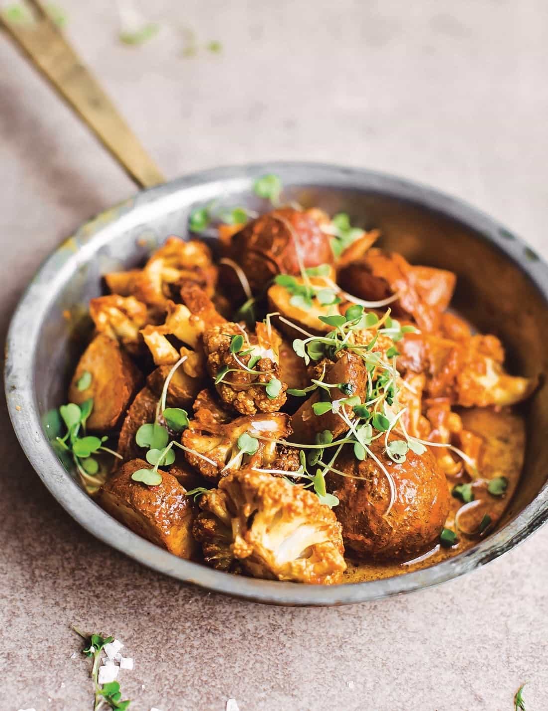 Spicy Vegan Aloo Gobi {Gluten-Free, Dairy-Free} - The Blender Girl